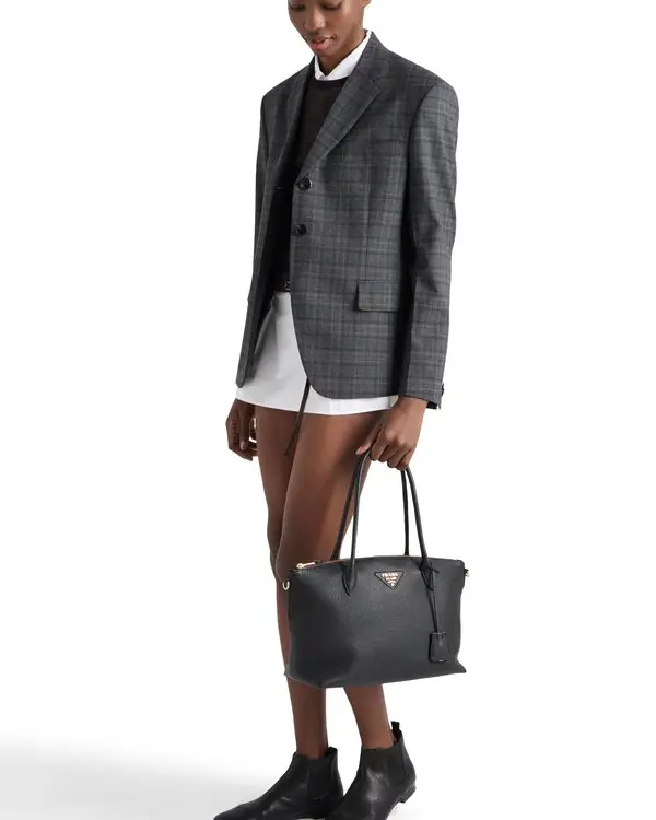 Prada Leather Tote Bag
