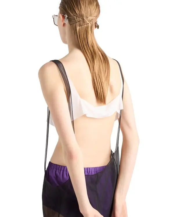 Prada Crepe De Chine Top