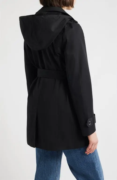 Michael Kors Water Resistant Short Trench Coat