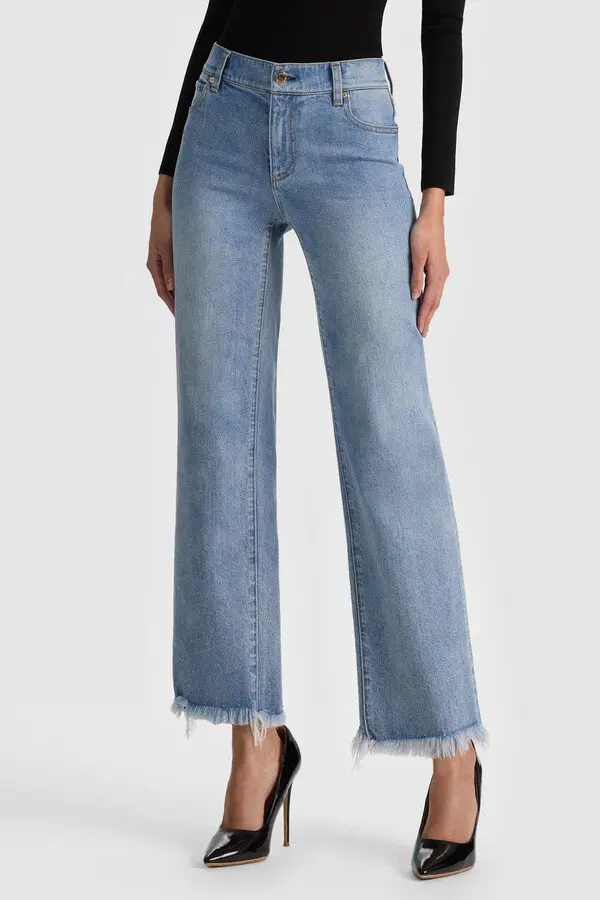 Alice + Olivia Fierce Jean - Natural