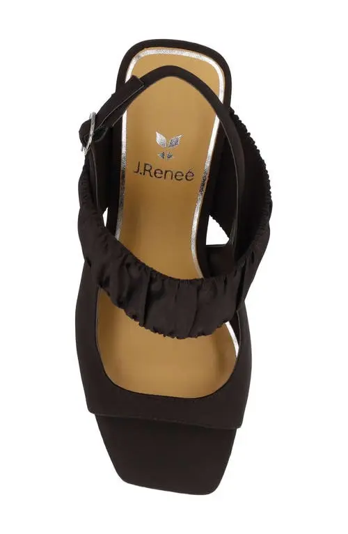 J. Reneé Reeta Slingback Sandals - Black
