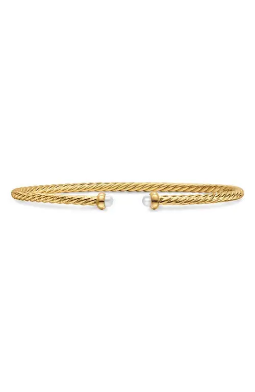 David Yurman Micro Cablespira® Flex Bracelet - Pearl
