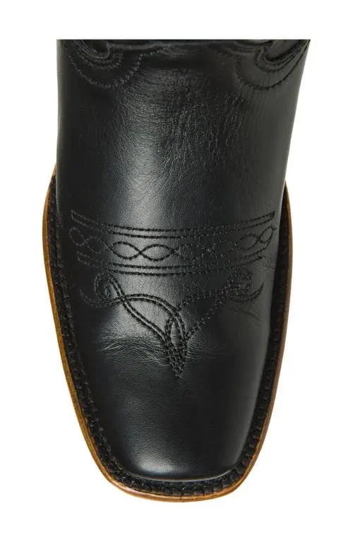 CORRAL Embroidered Western Boots - Black