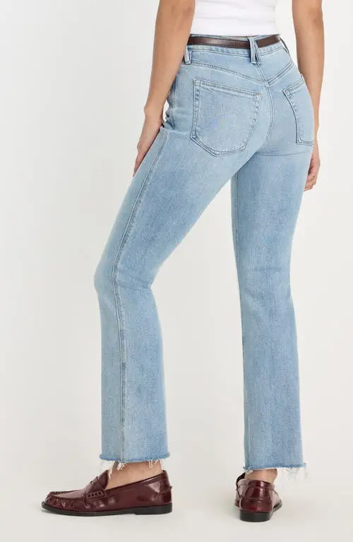 Good American High Rise Kick Flare Jeans - Indigo1215