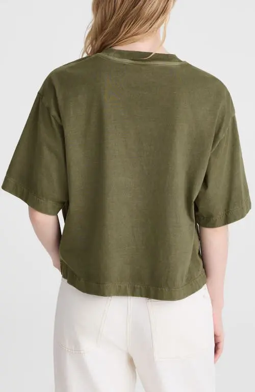 Madewell Allday Boxy Crop T-shirt