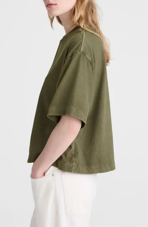 Madewell Allday Boxy Crop T-shirt