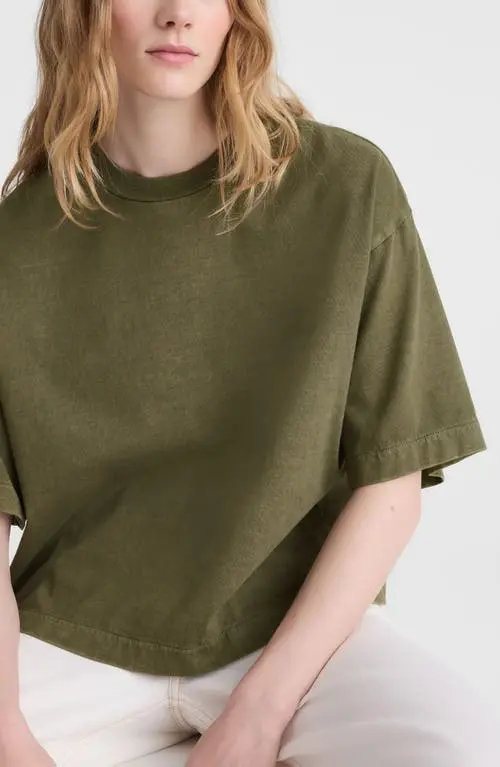Madewell Allday Boxy Crop T-shirt