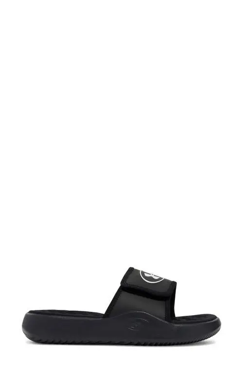 Under Armour Ignite Pro Slide Sandal - Black White