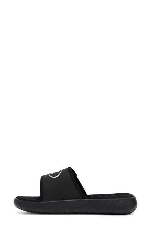 Under Armour Ignite Pro Slide Sandal - Black White