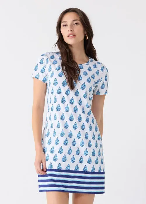 CABANA LIFE Short Sleeve Shift Dress - Delray