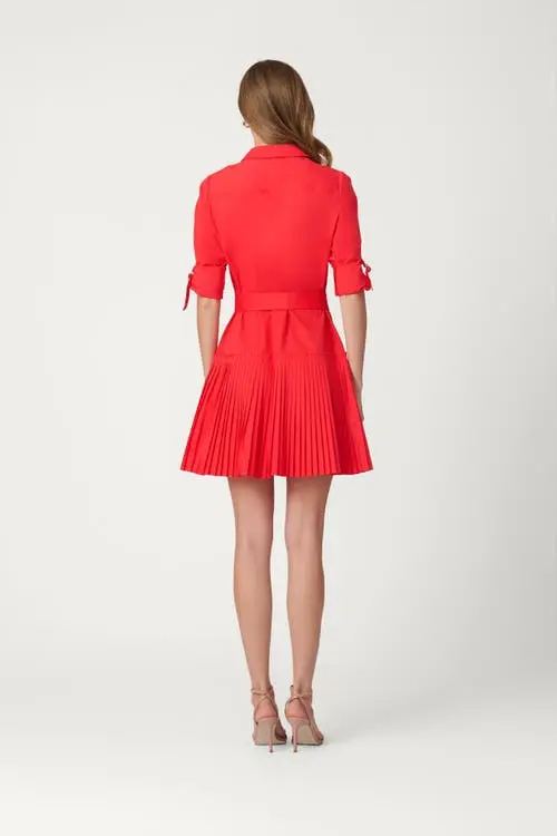 Shoshanna Cotton Poplin Dress