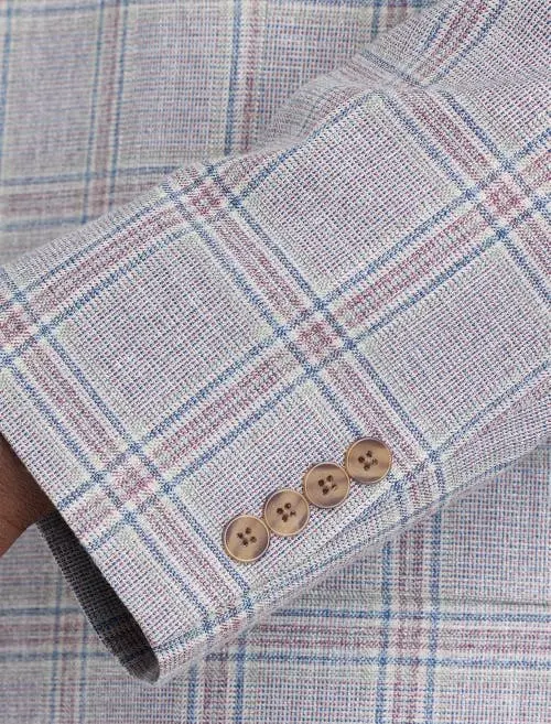OAK HILL BY DXL Big & Tall Plaid Sport Coat