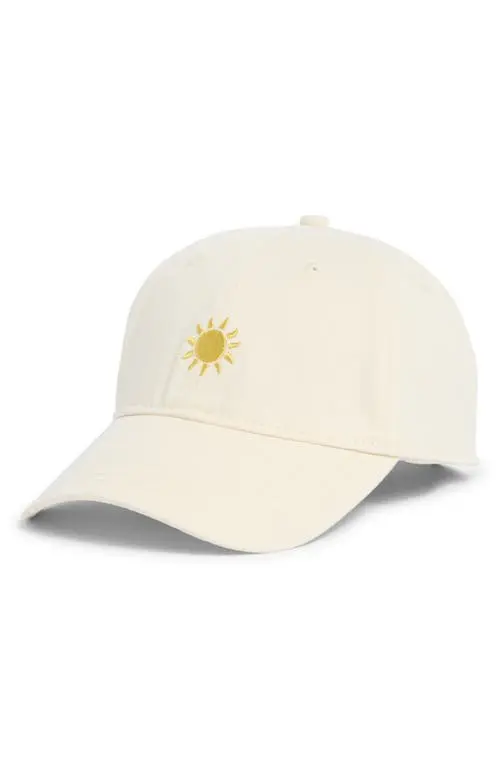 FRASIER STERLING Soleil Baseball Cap - Cream