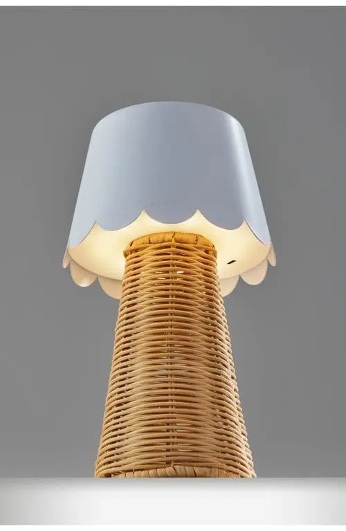 ADESSO Tory Led Cordless Table Lamp - White