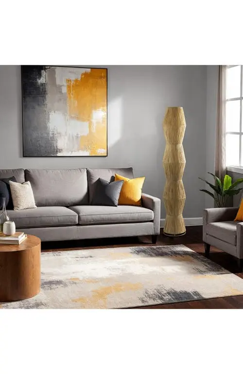 ADESSO Renata Paper Lantern Floor Lamp