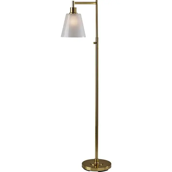 ADESSO Gio Floor Lamp - Brass