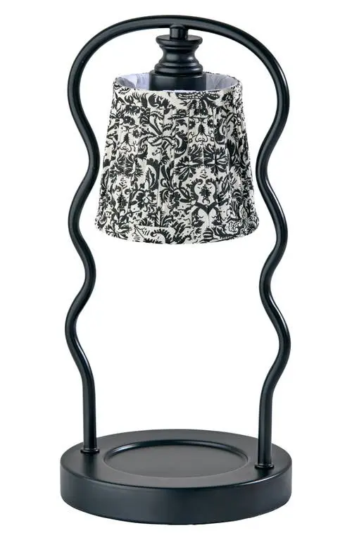 ADESSO Twirl Candle Warmer Lamp - Black