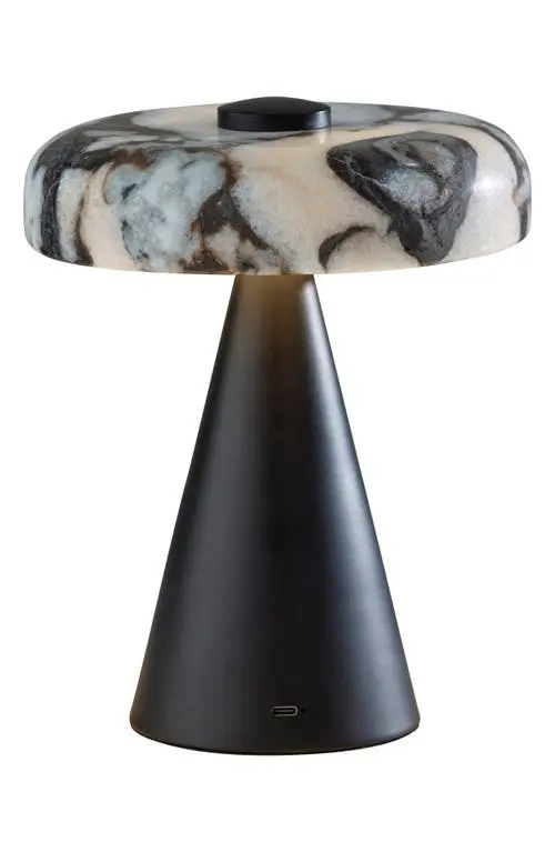 ADESSO Randy Cordless Table Lamp - Black