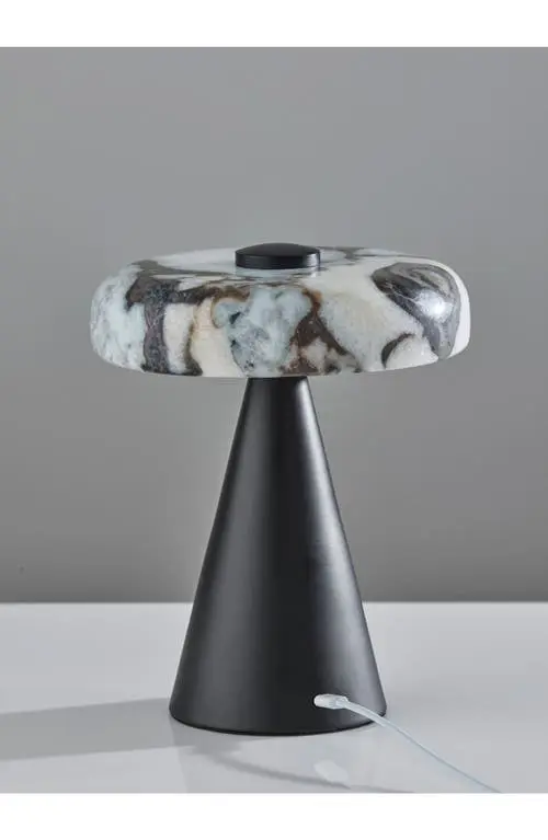 ADESSO Randy Cordless Table Lamp - Black