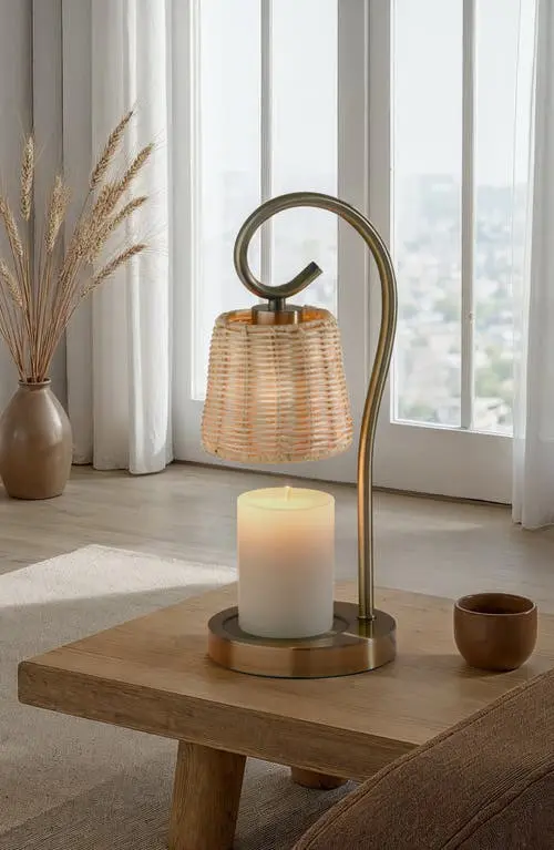 ADESSO Perry Candle Warmer Lamp
