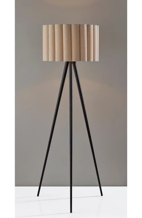 ADESSO Caldwell Floor Lamp - Black