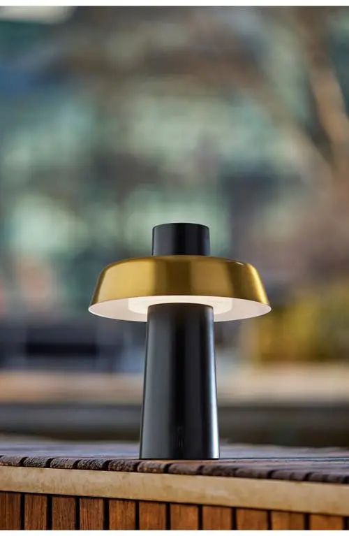 ADESSO Pirlo Led Cordless Table Lamp - Black