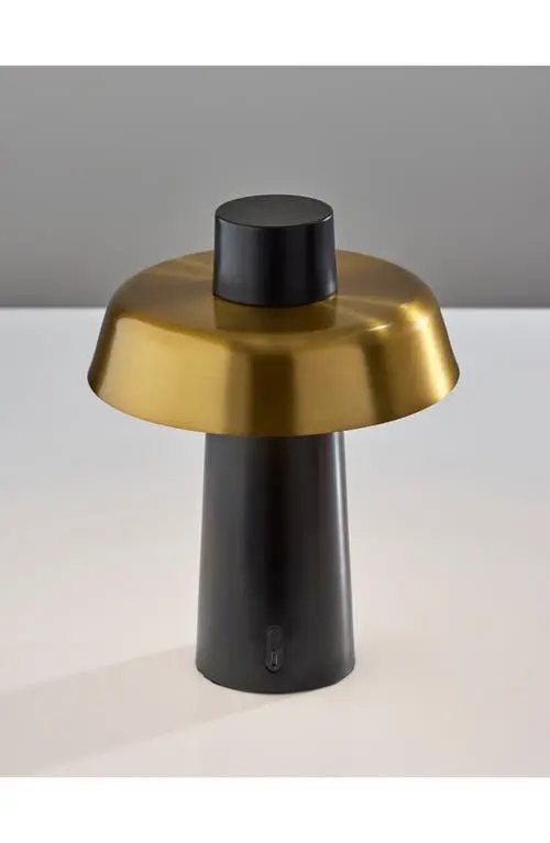ADESSO Pirlo Led Cordless Table Lamp - Black