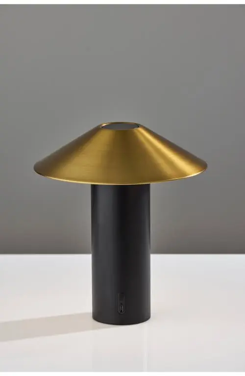 ADESSO Pina Led Cordless Table Lamp - Black