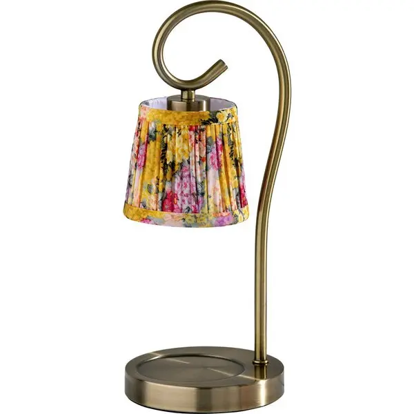 ADESSO Perry Candle Warmer Lamp - Antique Brass