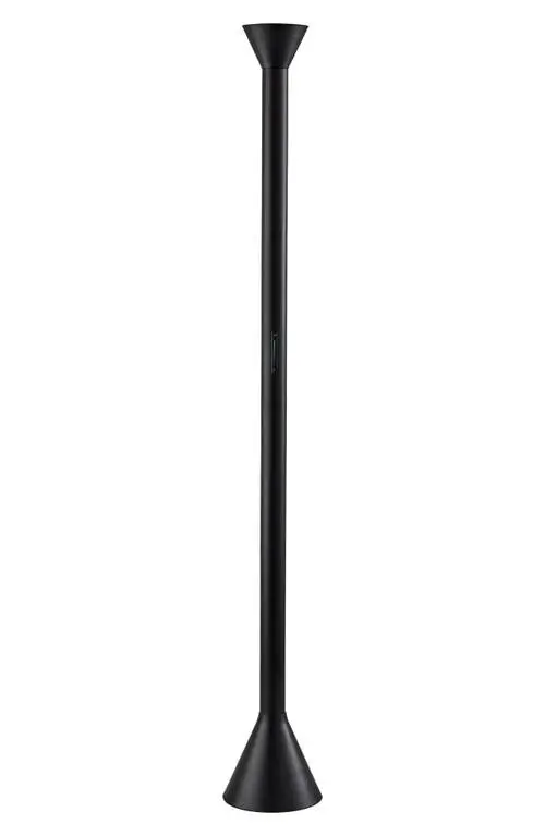 ADESSO Greer Led Torchiere Lamp - Black