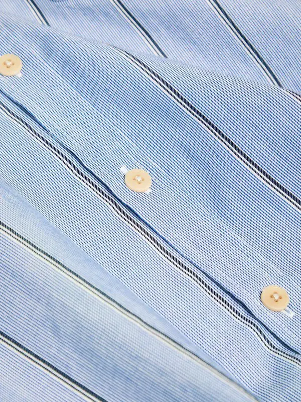 Oliver Peoples New York Special Striped Cotton Shirt