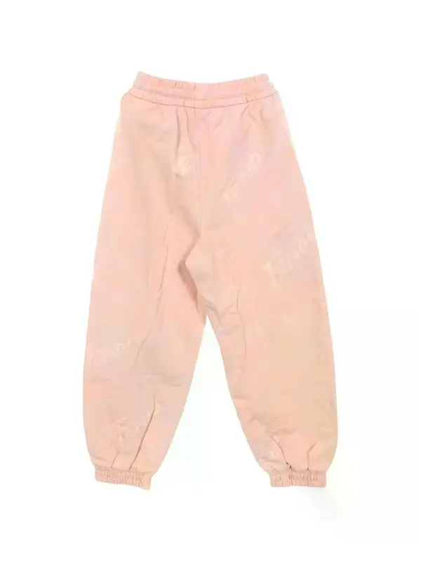 Fendi Logo Cotton Trousers