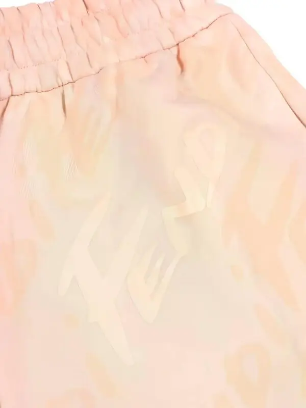 Fendi Logo Cotton Trousers
