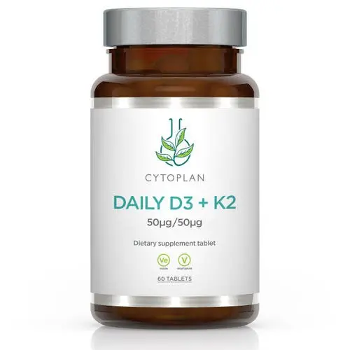 CYTOPLAN Daily Vitamin D3 & K2 60 Usa - None