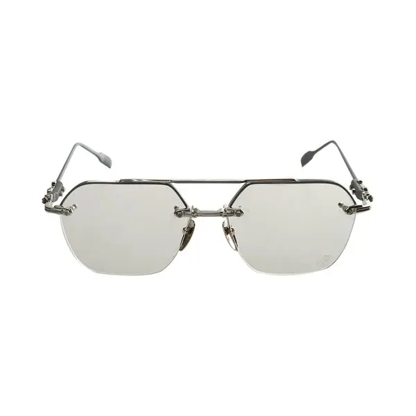 Chrome Hearts Fluid Bsg/shiny Eyeglasses - Silver