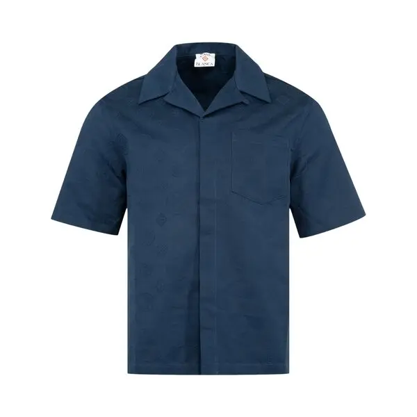 Casablanca Monogram Short-sleeve Shirt