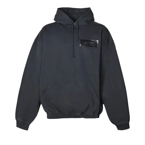 Vetements Taped Logo Hoodie
