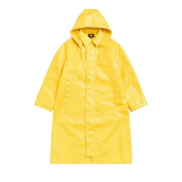 StÜssy Coated Field Coat - Yellow
