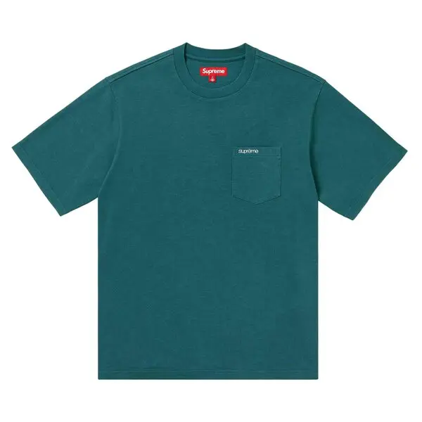 Supreme Short Sleeve Pocket Tee - Teal
