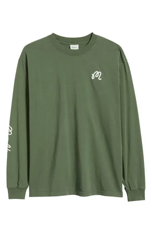 MALBON Gorse Long Sleeve T-shirt - Olivine