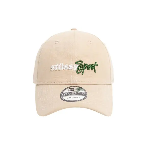 StÜssy X New Era 9twenty Sport Strapback Cap - Tan