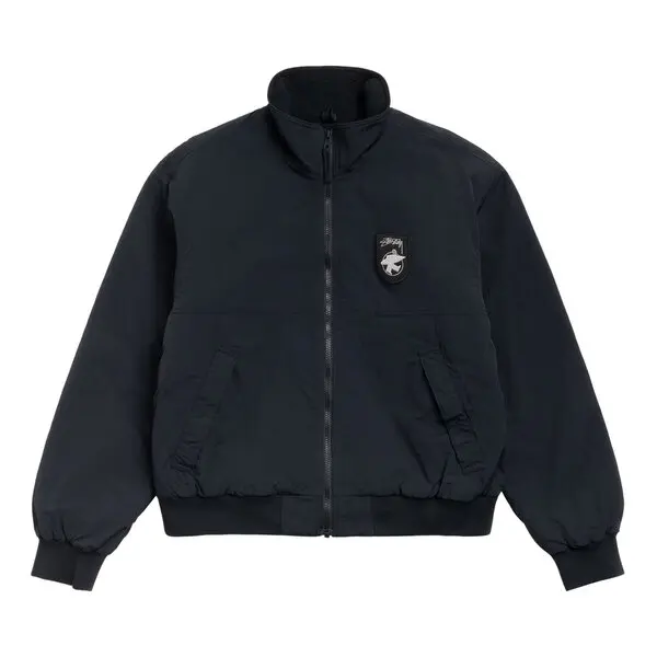 StÜssy Fleece Lined Jacket - Black