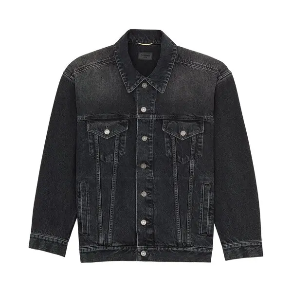 Saint Laurent Long Egg Shape Jacket