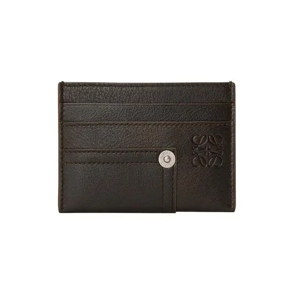 Loewe Panta Plain Cardholder 'dark - Brown