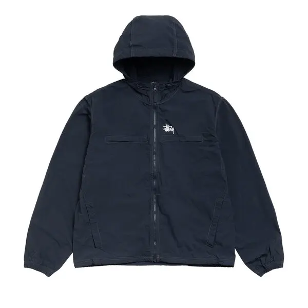 StÜssy Lightweight Hooded Jacket - Blue