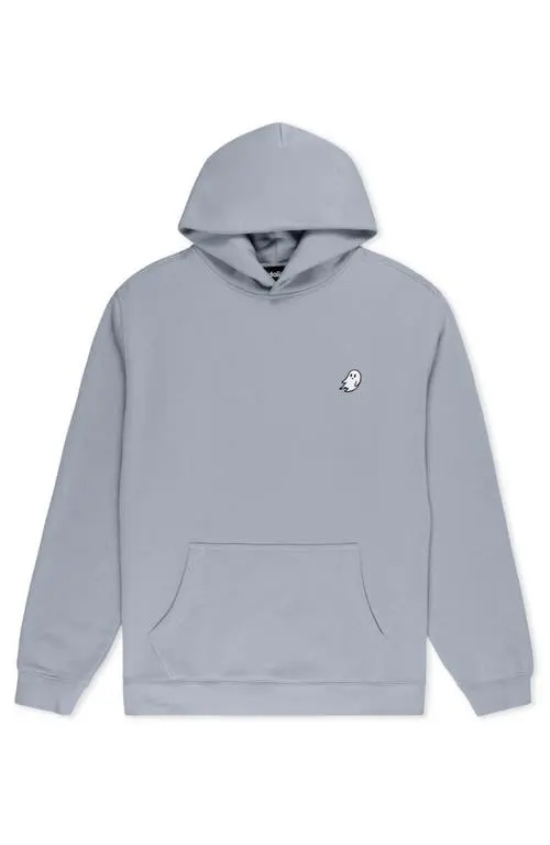 DALIX Ghost Relaxed Midweight Fleece Pullover Hoodie - Powder