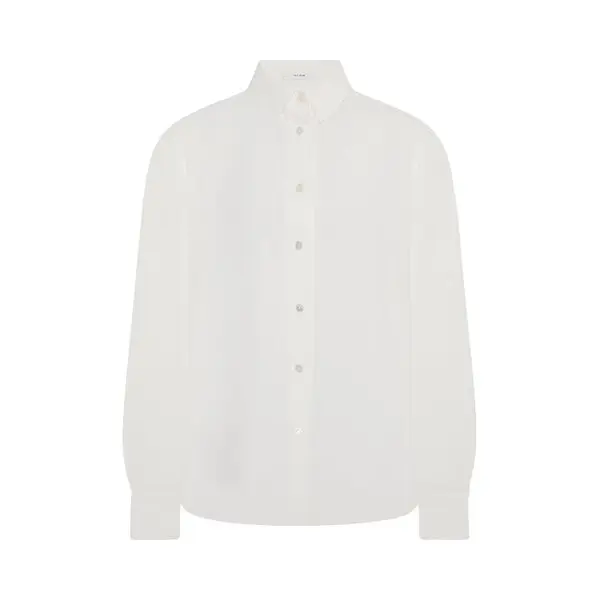 THE ROW Sadie Shirt - White