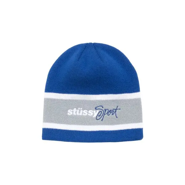 StÜssy Sport Stripe Skullcap - Blue