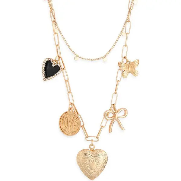 Bp. Charm Layered Necklace - Gold