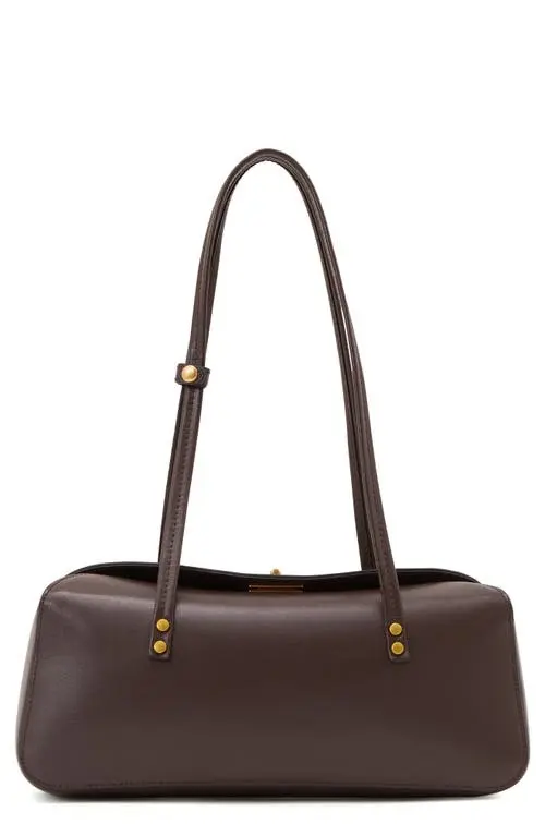 REISS Devora Leather Shoulder Bag